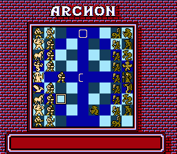 Archon - The Light And The Dark (NES) | Emulator games EmuBox