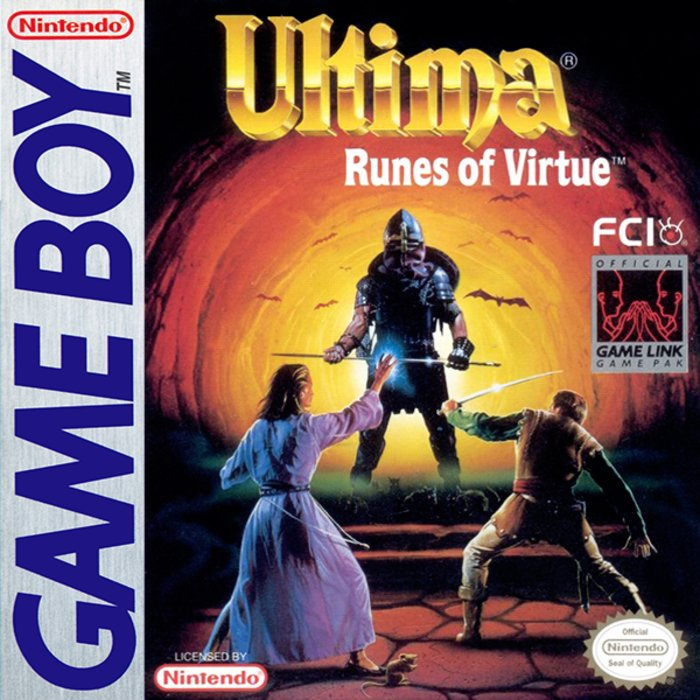 Download Ultima : Runes of Virtue (Game Boy)| Emulator games EmuBox