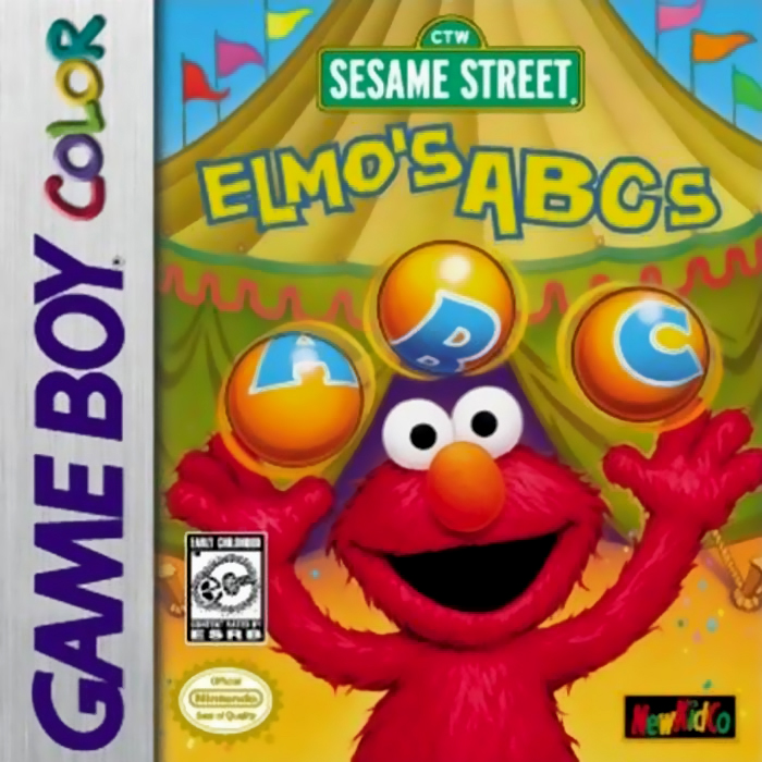 Elmo's ABCs (Game Boy Color) | Emulator games EmuBox