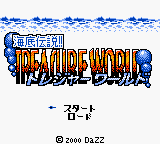 Download Kaitei Densetsu!! Treasure World (Game Boy Color)| Emulator ...