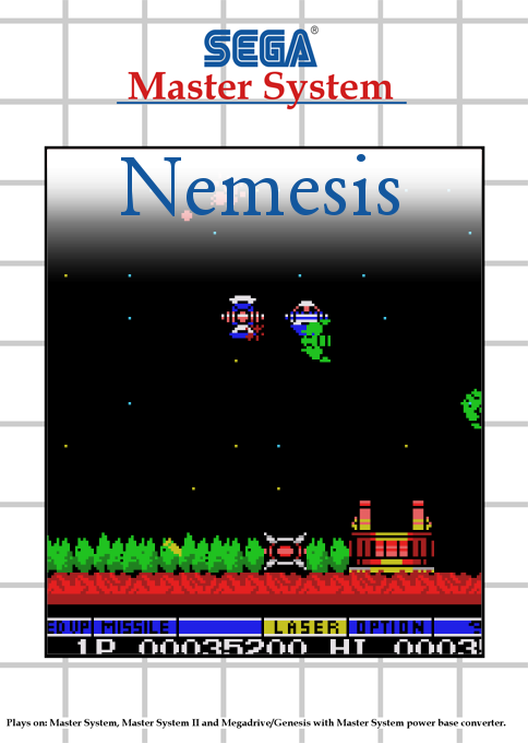Download Nemesis (Sega Master System)| Emulator games EmuBox