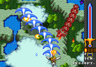 Phelios (Sega Mega Drive / Genesis) | Emulator games EmuBox