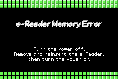 ZZZ:E-reader (Game Boy Advance) | Emulator games EmuBox